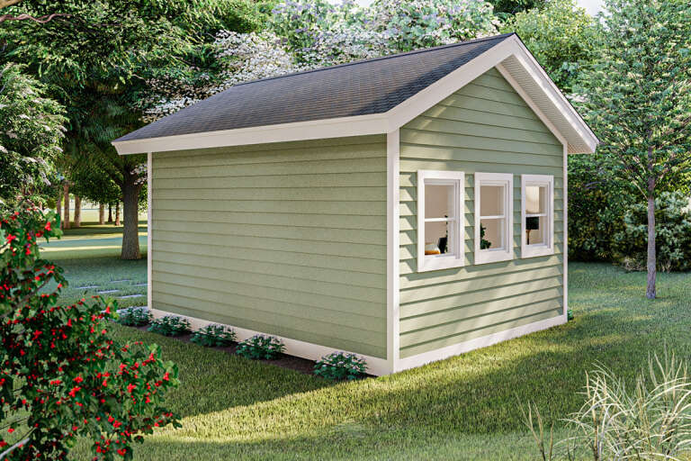 Traditional Recreation Plan - 192 Square Feet | Floor Plan #963-00958 ...