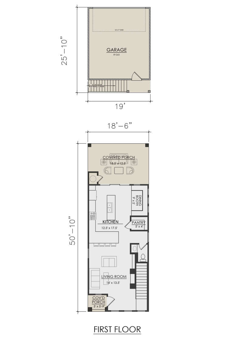 Contemporary Plan - 1,529 Square Feet, 3-4 Bedrooms, 2.5 Bathrooms ...