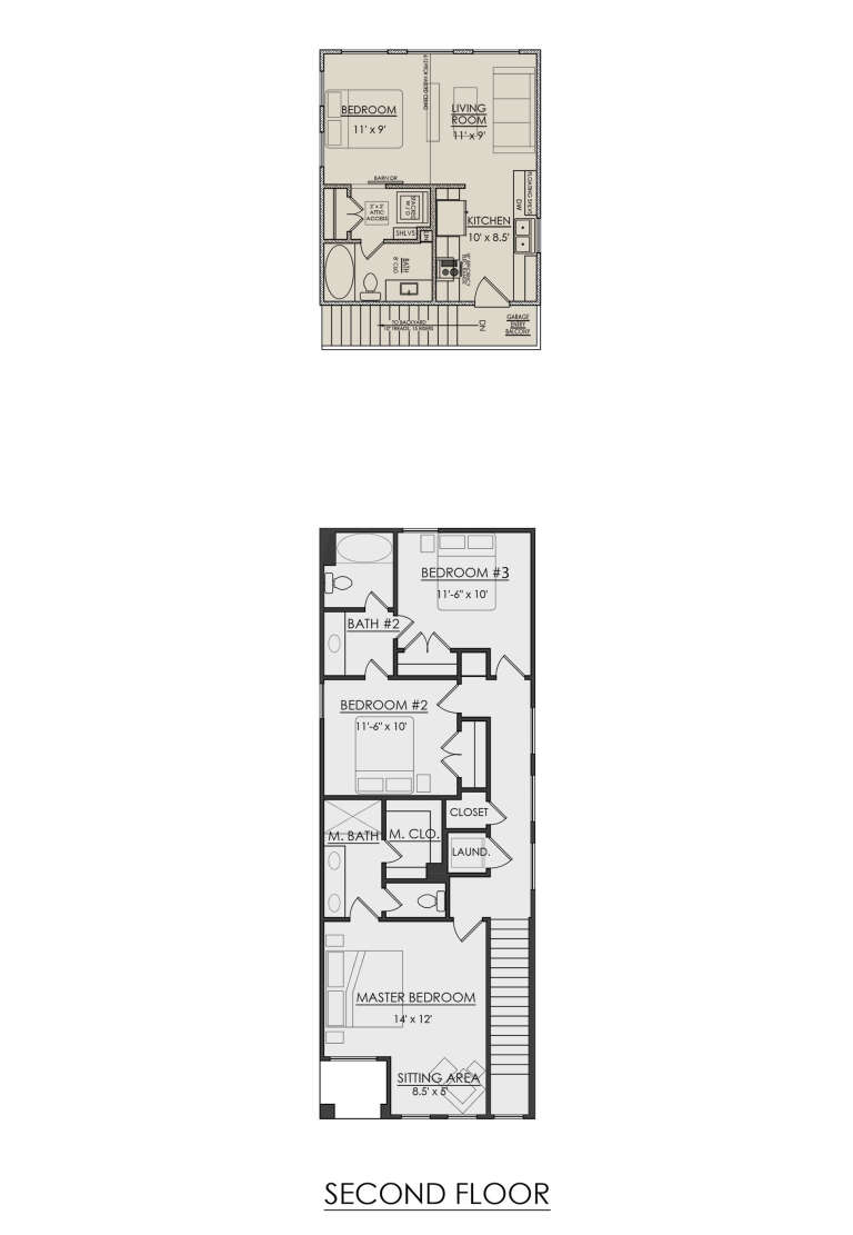Contemporary Plan - 1,529 Square Feet, 3-4 Bedrooms, 2.5 Bathrooms ...