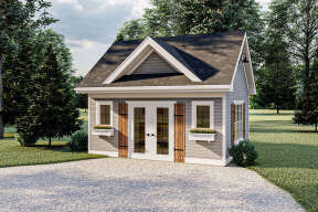 Country Workshop Plan - 270 Square Feet | Floor Plan #963-00969 ...
