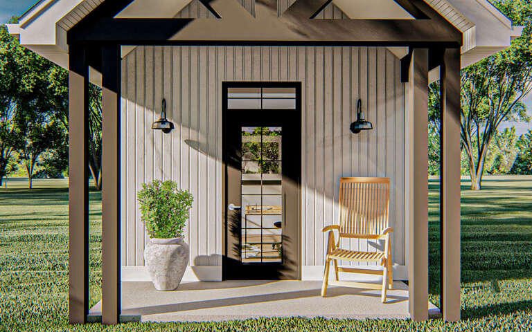 Craftsman Recreation Plan - 172 Square Feet | Floor Plan #963-00983 ...