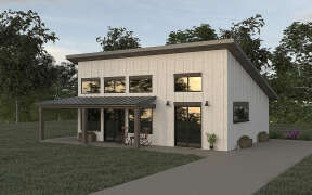 Modern Plan - 875 Square Feet, 1 Bedroom, 1 Bathroom | Floor Plan #1462 ...