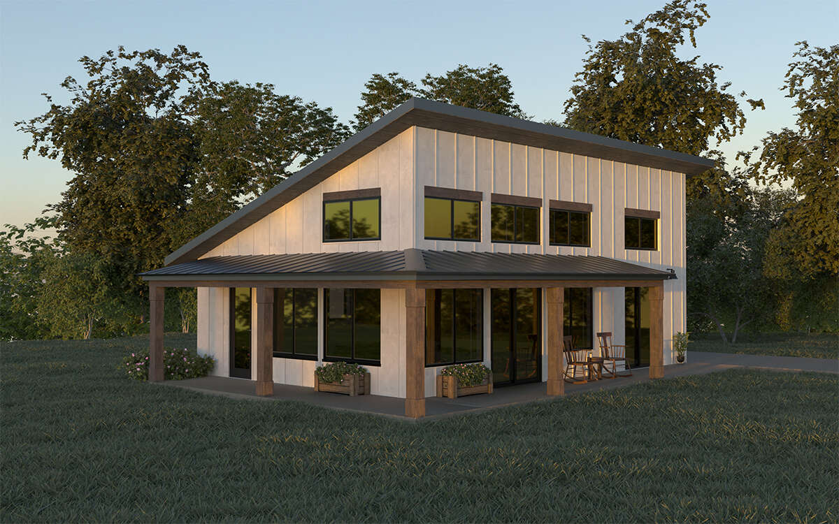 Modern Plan - 875 Square Feet, 1 Bedroom, 1 Bathroom | Floor Plan #1462-00120 | America's Best ...