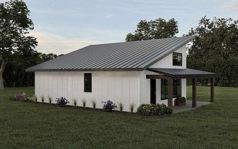 Modern Plan - 875 Square Feet, 1 Bedroom, 1 Bathroom | Floor Plan #1462 ...