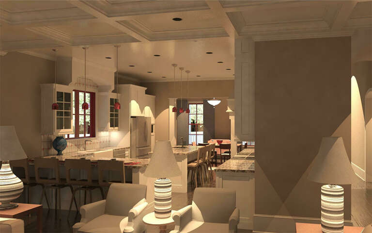 Country Plan - 3,521 Square Feet, 4 Bedrooms, 4.5 Bathrooms | Floor ...