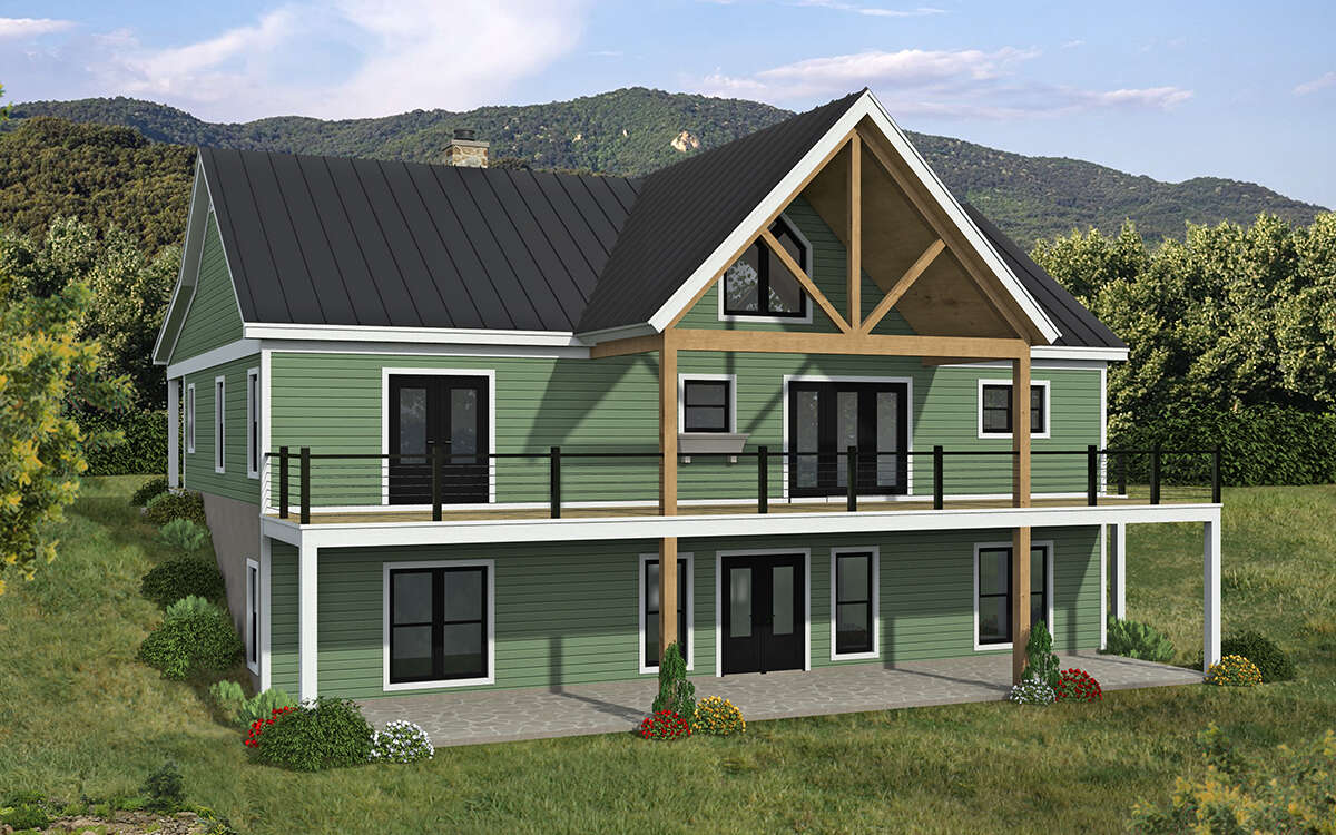 Country Plan - 1,664 Square Feet, 2-4 Bedrooms, 2 Bathrooms | Floor ...