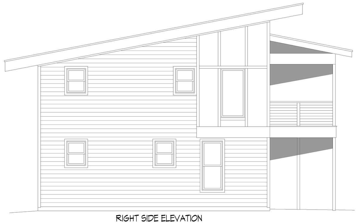 Modern Plan - 1,076 Square Feet, 2 Bedrooms, 2 Bathrooms | Floor Plan ...