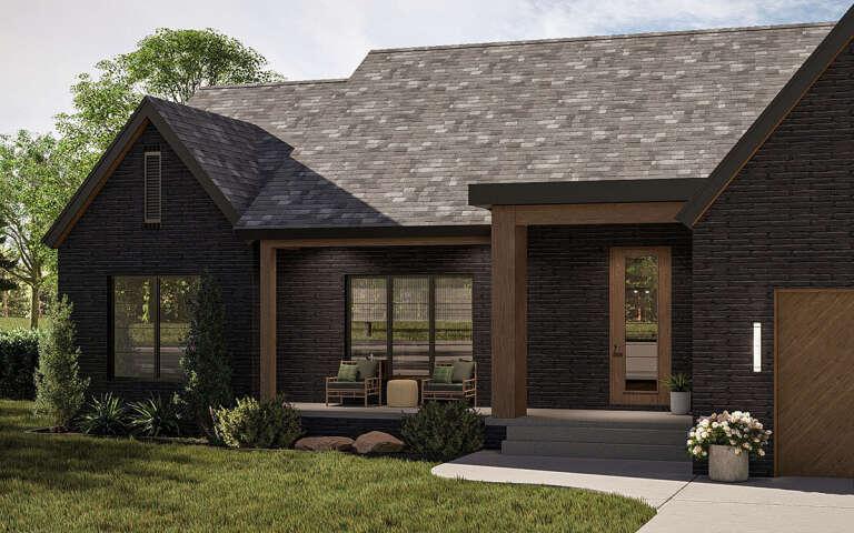 Craftsman Plan - 1,658 Square Feet, 3 Bedrooms, 2 Bathrooms | Floor ...
