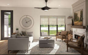 Craftsman Plan - 1,658 Square Feet, 3 Bedrooms, 2 Bathrooms | Floor ...