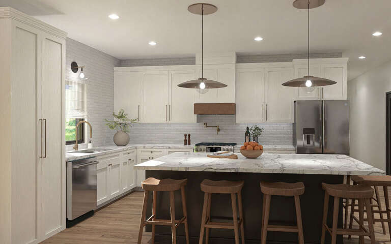 Craftsman Plan - 1,658 Square Feet, 3 Bedrooms, 2 Bathrooms | Floor ...