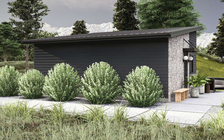 Contemporary Plan - 574 Square Feet, 1 Bedroom, 1 Bathroom | Floor Plan ...