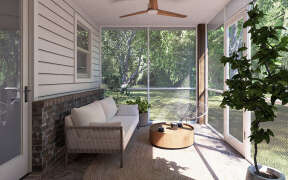 Modern Farmhouse Plan - 930 Square Feet, 1 Bedroom, 1 Bathroom | Floor ...