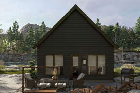 Modern Plan - 654 Square Feet, 1 Bedroom, 1 Bathroom | Floor Plan #963 ...