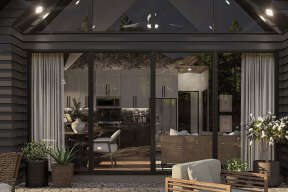 Modern Plan - 654 Square Feet, 1 Bedroom, 1 Bathroom | Floor Plan #963 ...