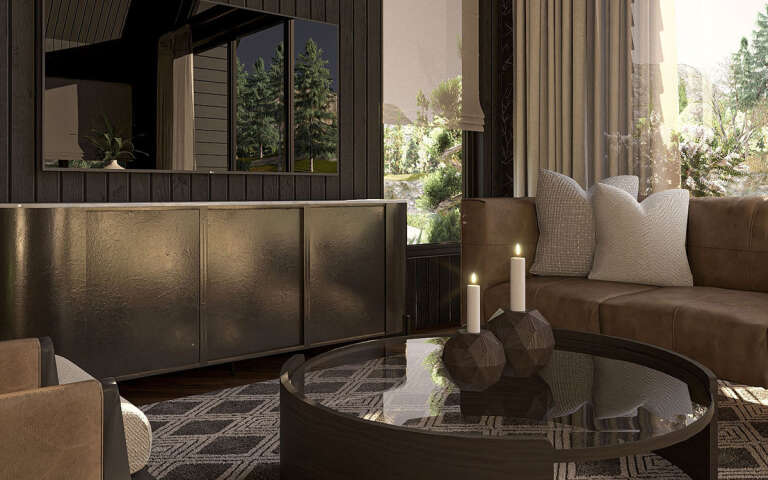 Modern Plan - 654 Square Feet, 1 Bedroom, 1 Bathroom | Floor Plan #963 ...