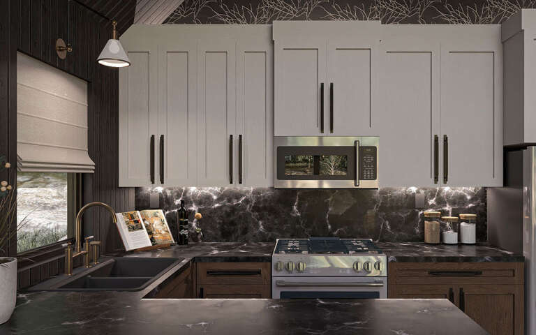 Modern Plan - 654 Square Feet, 1 Bedroom, 1 Bathroom | Floor Plan #963 ...