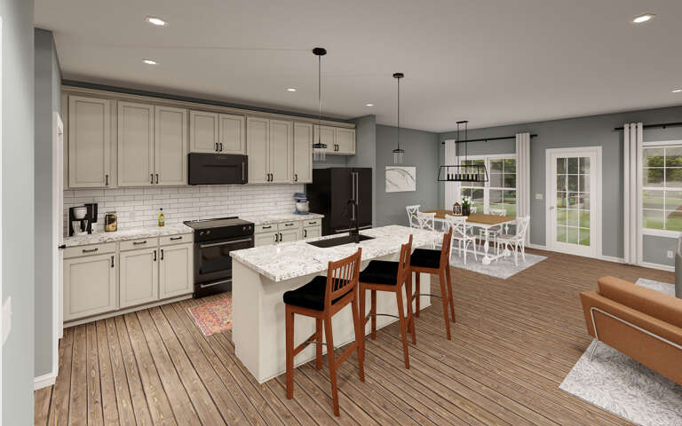 Traditional Plan - 3,336 Square Feet, 5 Bedrooms, 3.5 Bathrooms | Floor ...