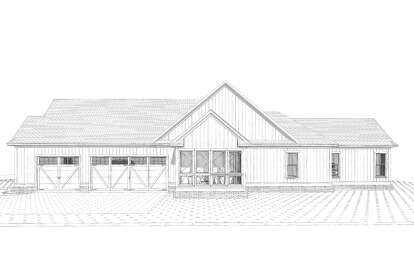 Modern Farmhouse Plan - 3,321 Square Feet, 4 Bedrooms, 3.5 Bathrooms ...