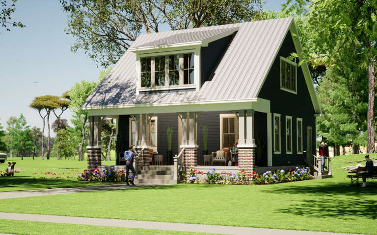 Cottage Plan - 1,546 Square Feet, 3 Bedrooms, 3.5 Bathrooms | Floor ...