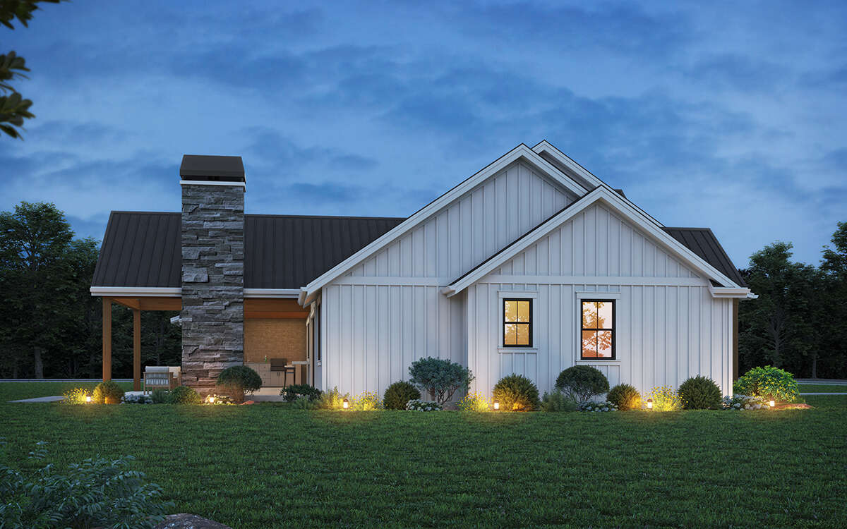 Modern Farmhouse Plan - 2,671 Square Feet, 3-4 Bedrooms, 2.5 Bathrooms ...