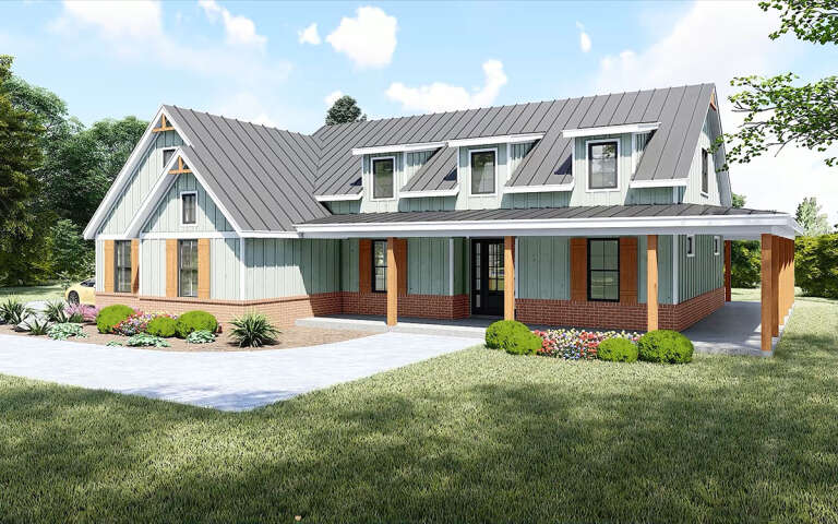 Modern Farmhouse Plan - 2,247 Square Feet, 3 Bedrooms, 2.5 Bathrooms ...