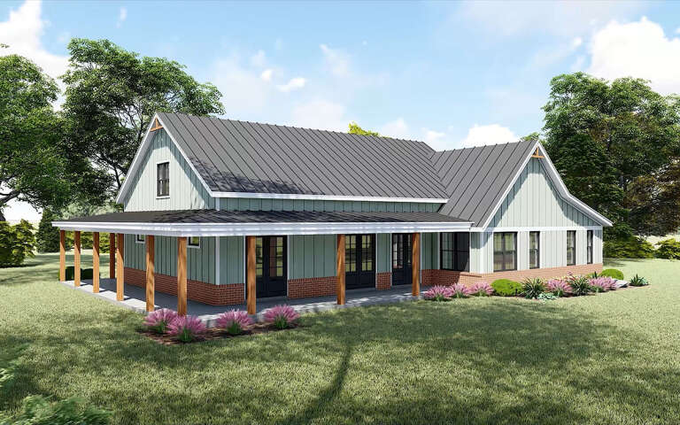 Modern Farmhouse Plan - 2,247 Square Feet, 3 Bedrooms, 2.5 Bathrooms ...