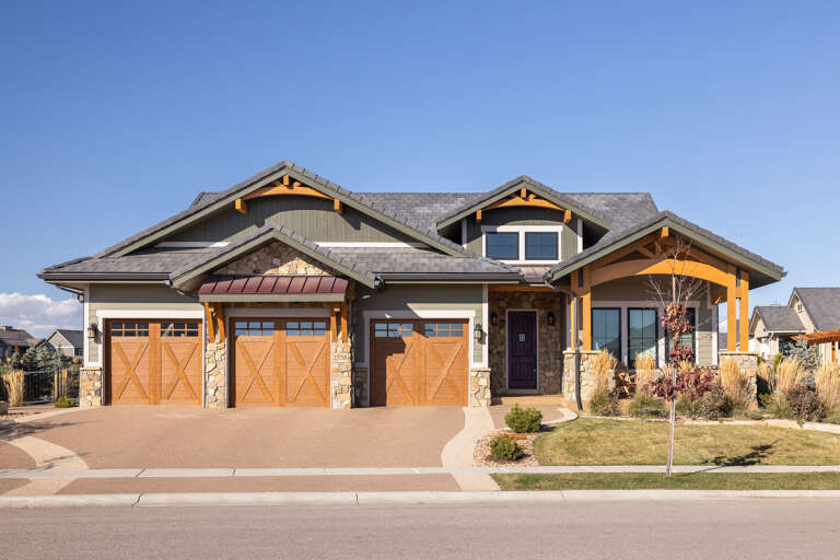 Craftsman Plan - 2,395 Square Feet, 3-6 Bedrooms, 2.5 Bathrooms | Floor ...
