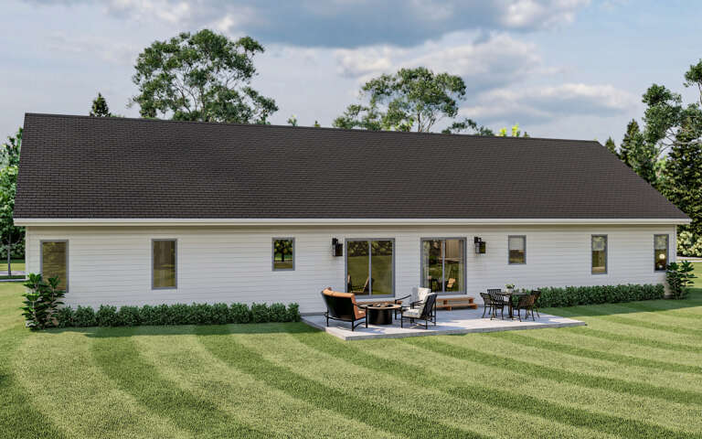 Craftsman Duplex Plan - 817 Square Feet, 1 Bedroom, 1 Bathroom | Floor ...