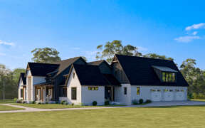 Modern Farmhouse Plan - 3,877 Square Feet, 4 Bedrooms, 3.5 Bathrooms | Floor Plan #4534-00133 ...