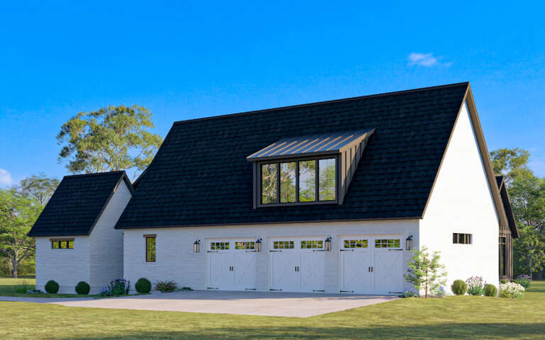 Modern Farmhouse Plan - 3,877 Square Feet, 4 Bedrooms, 3.5 Bathrooms | Floor Plan #4534-00133 ...