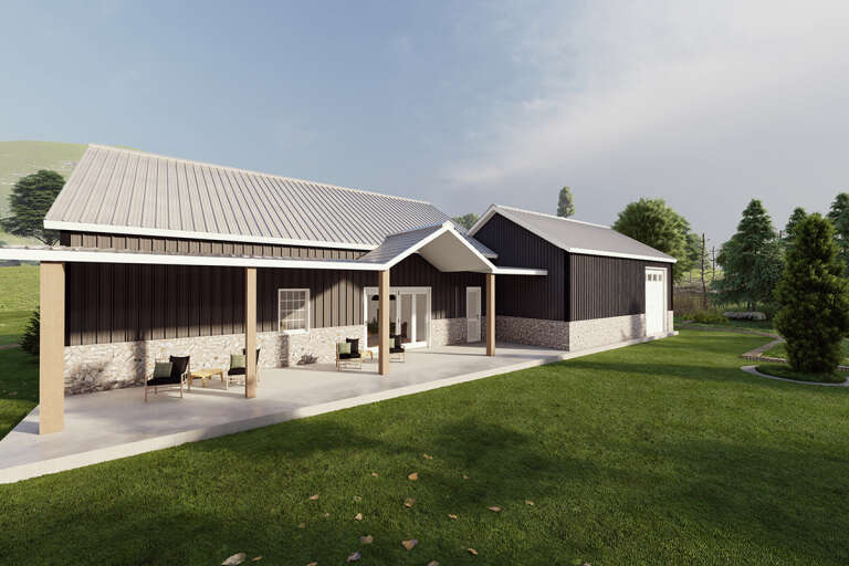 Barn Plan - 2,000 Square Feet, 4 Bedrooms, 2.5 Bathrooms | Floor Plan ...