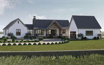 Modern Farmhouse Plan: 2,085 Square Feet, 3 Bedrooms, 2.5 Bathrooms ...