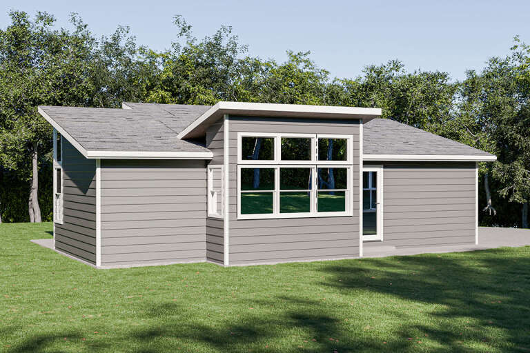 Modern Plan - 902 Square Feet, 2 Bedrooms, 2 Bathrooms | Floor Plan ...