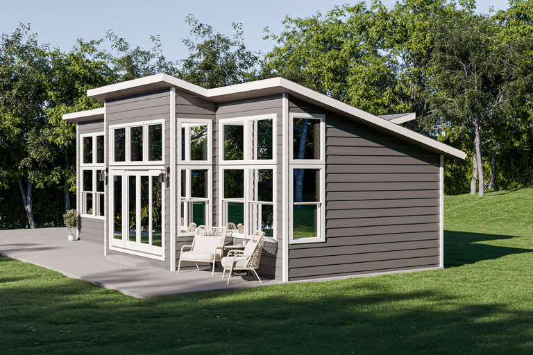 Modern Plan - 902 Square Feet, 2 Bedrooms, 2 Bathrooms | Floor Plan ...