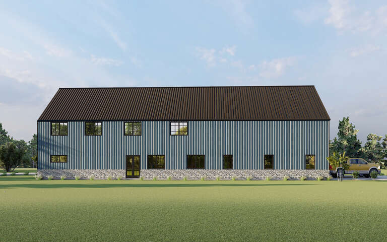 Barn Plan - 4,747 Square Feet, 4 Bedrooms, 3.5 Bathrooms | Floor Plan ...