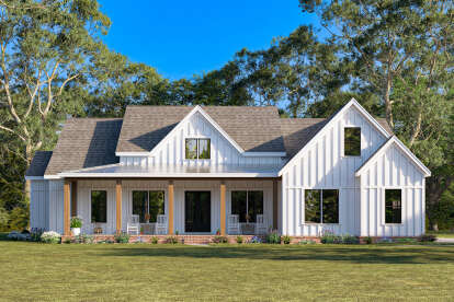 Modern Farmhouse Plan: 2,085 Square Feet, 3 Bedrooms, 2.5 Bathrooms ...