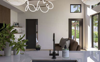 Modern Plan - 583 Square Feet, 1 Bedroom, 1 Bathroom | Floor Plan #963 ...