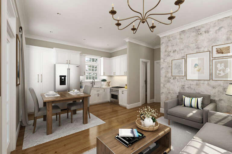 Cottage Plan - 700 Square Feet, 1 Bedroom, 1 Bathroom | Floor Plan #048 ...