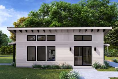 Modern Plan - 720 Square Feet, 1 Bedroom, 1 Bathroom | Floor Plan #7011 ...
