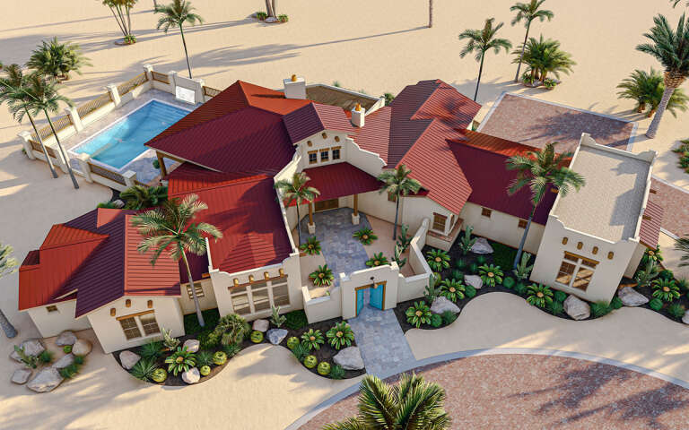 Southwest Plan - 2,945 Square Feet, 3 Bedrooms, 2.5 Bathrooms | Floor ...