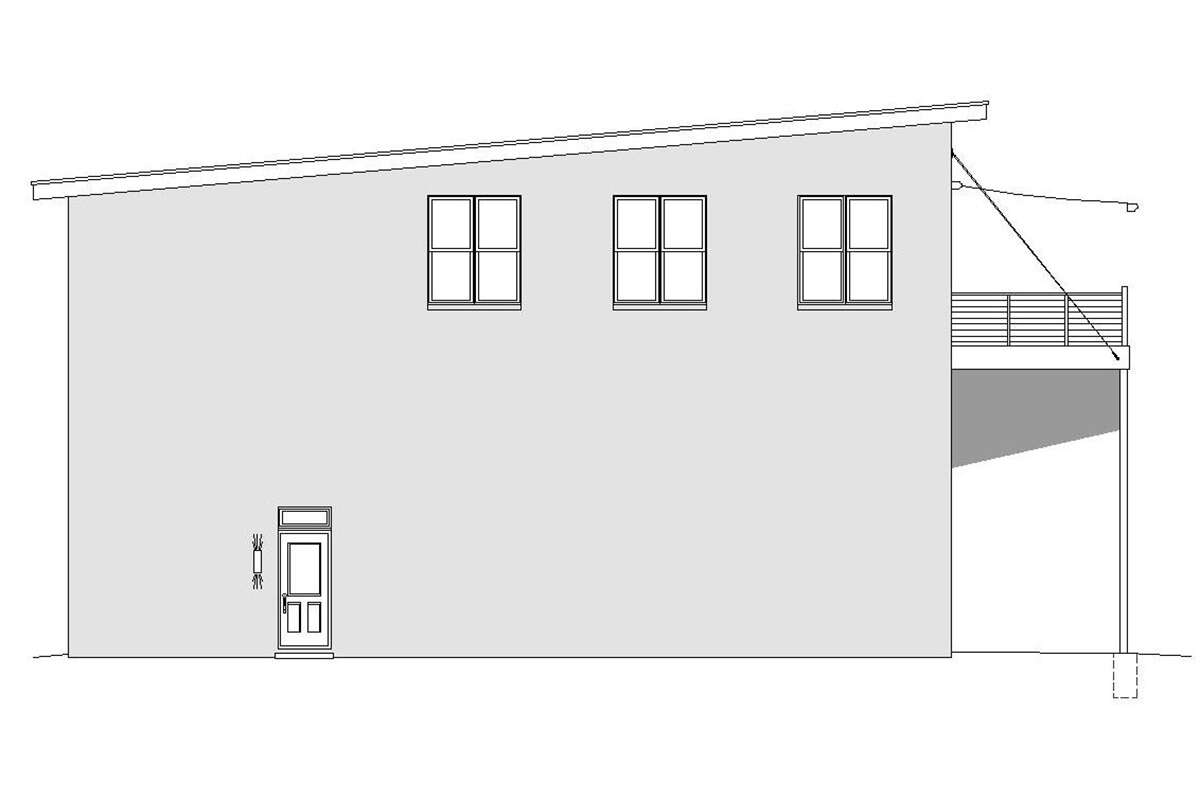 Modern Duplex Plan - 1,400 Square Feet, 3 Bedrooms, 2 Bathrooms | Floor ...