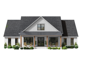 Modern Farmhouse Plan - 2,585 Square Feet, 4-5 Bedrooms, 3.5 Bathrooms ...