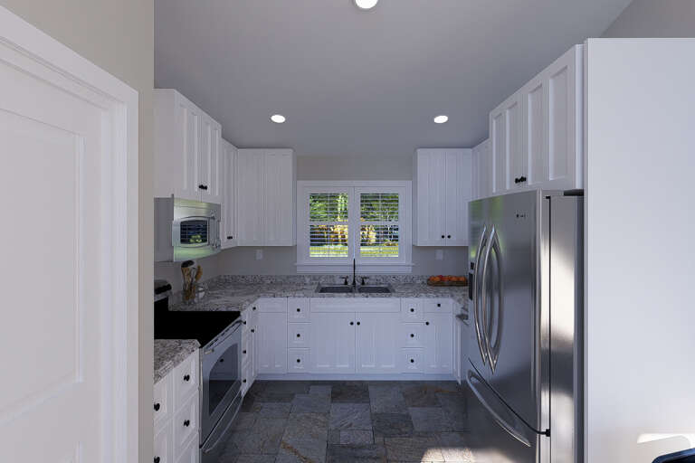 Modern Plan - 864 Square Feet, 2 Bedrooms, 1 Bathroom | Floor Plan ...