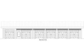 Modern 7 Car Garage Plan - 4,536 Square Feet, 1 Bedroom, 2 Bathrooms ...