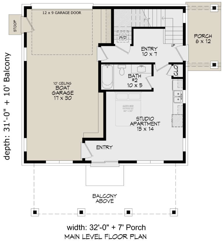 Modern Plan - 1,715 Square Feet, 2 Bedrooms, 2 Bathrooms | Floor Plan ...
