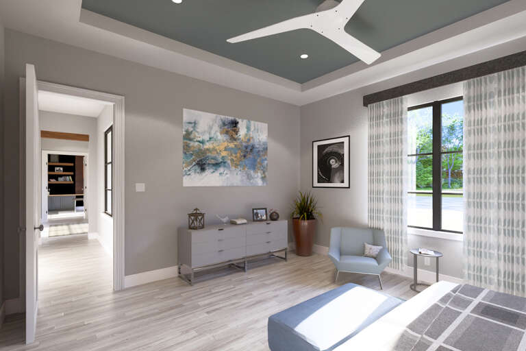 Modern Farmhouse Plan - 3,907 Square Feet, 4 Bedrooms, 3.5 Bathrooms | Floor Plan #3570-00002 ...