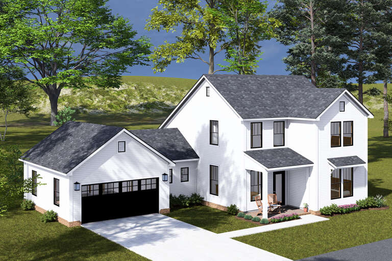 Farmhouse Plan - 1,762 Square Feet, 3 Bedrooms, 3.5 Bathrooms | Floor ...