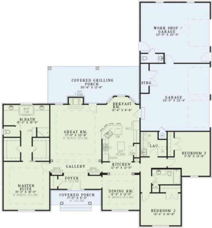 Floor Plans Sater Design House Plan Village Greens Way Sater Design