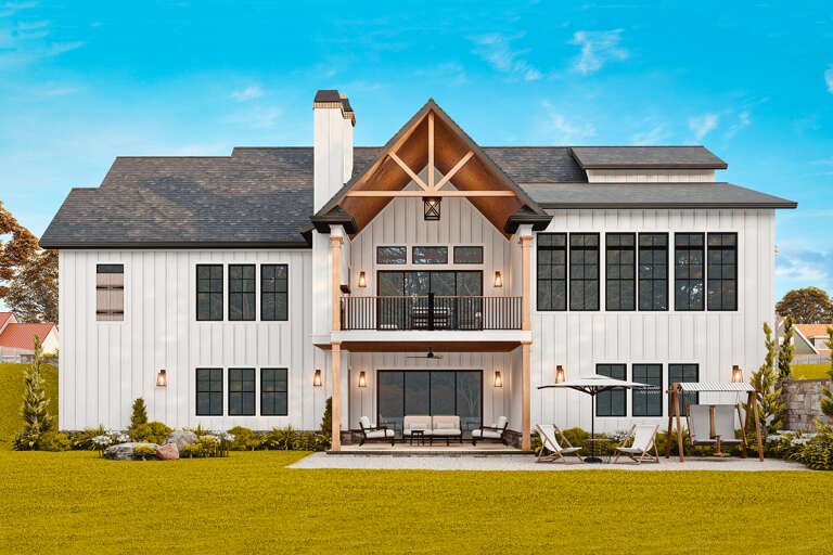 Modern Farmhouse Plan - 4,339 Square Feet, 3-6 Bedrooms, 3.5 Bathrooms | Floor Plan #699-00404 ...