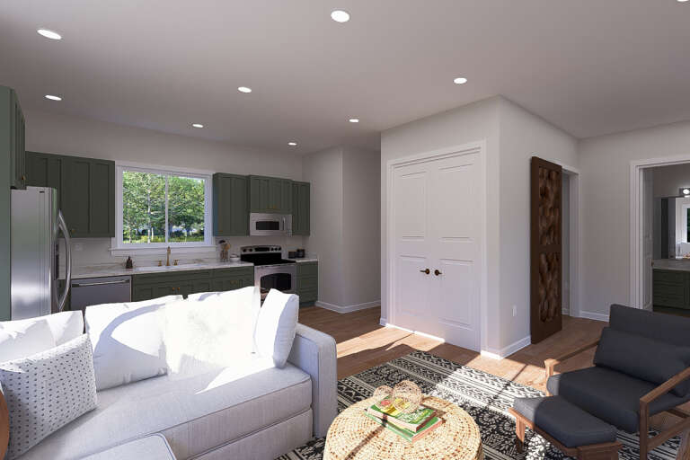 Traditional Plan - 1,255 Square Feet, 1 Bathroom | Floor Plan #2802 ...